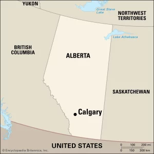 Mapa Calgary | Benditoplaneta